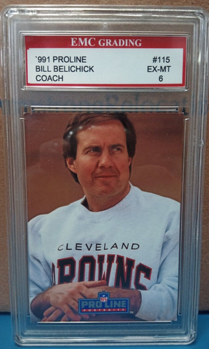 1991 Pro Line Portraits - #115 Bill Belichick | eBay
