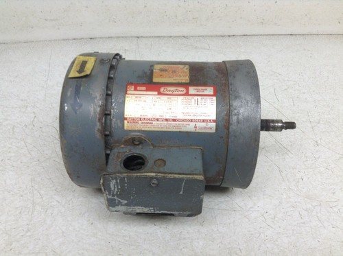 Dayton 3N235D 1 HP 208-220/440 VAC 3450 RPM 3 Phase Motor D56J (TSC) | eBay