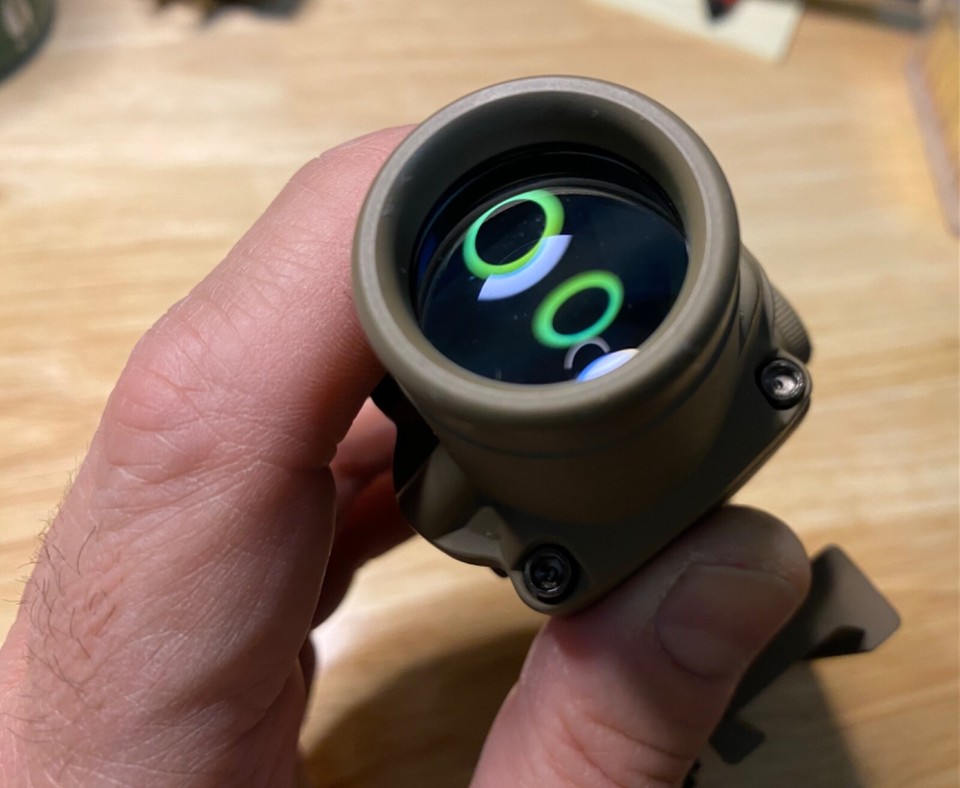 Trijicon ACOG 4x32 scope clone FDE fiber optic | eBay