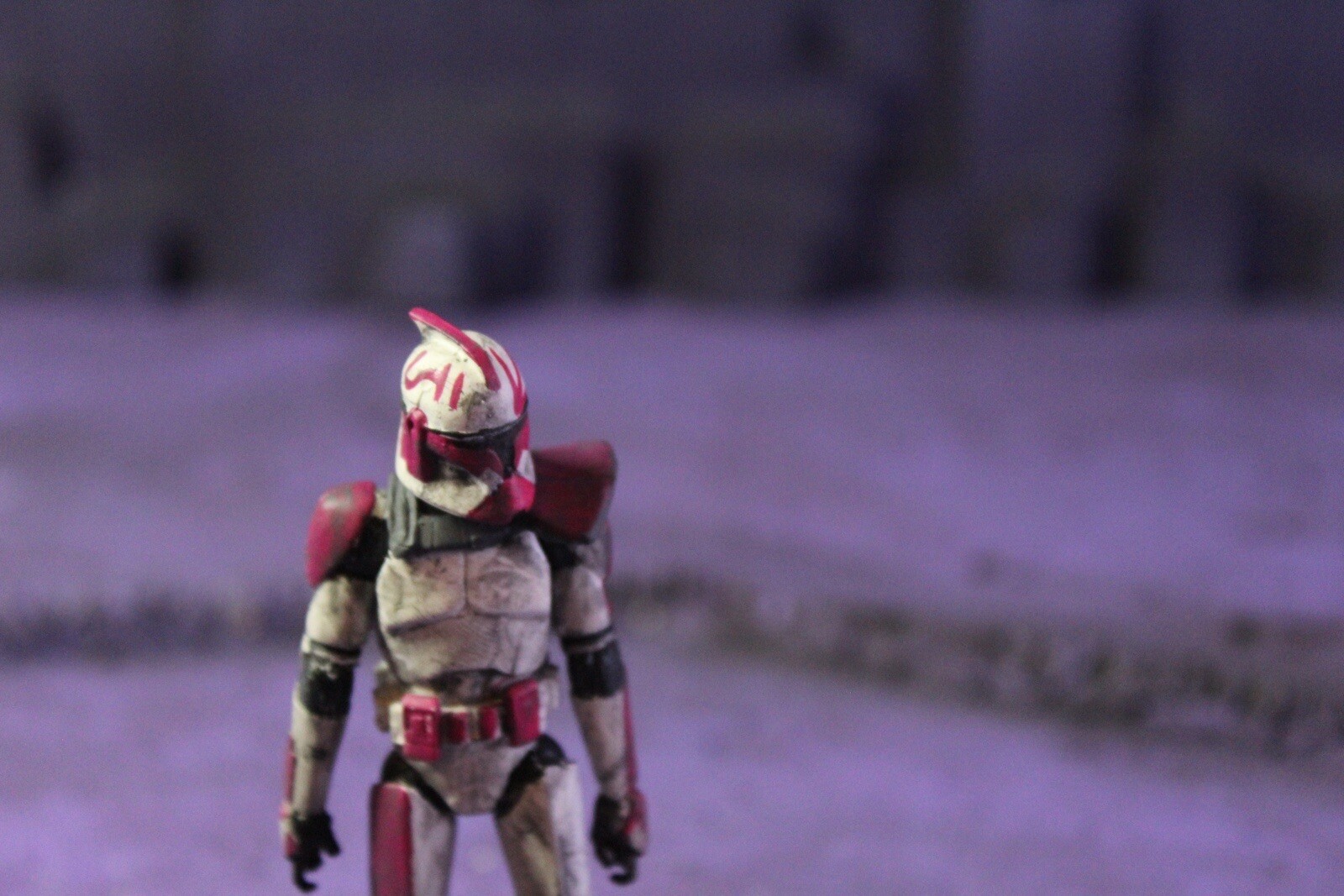 STAR WARS THE VINTAGE COLLECTION Clone Trooper Magenta Custom Action ...