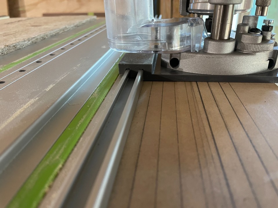 Dewalt Plunge Router Adapter for Festool Track Saw Guide Rails ...