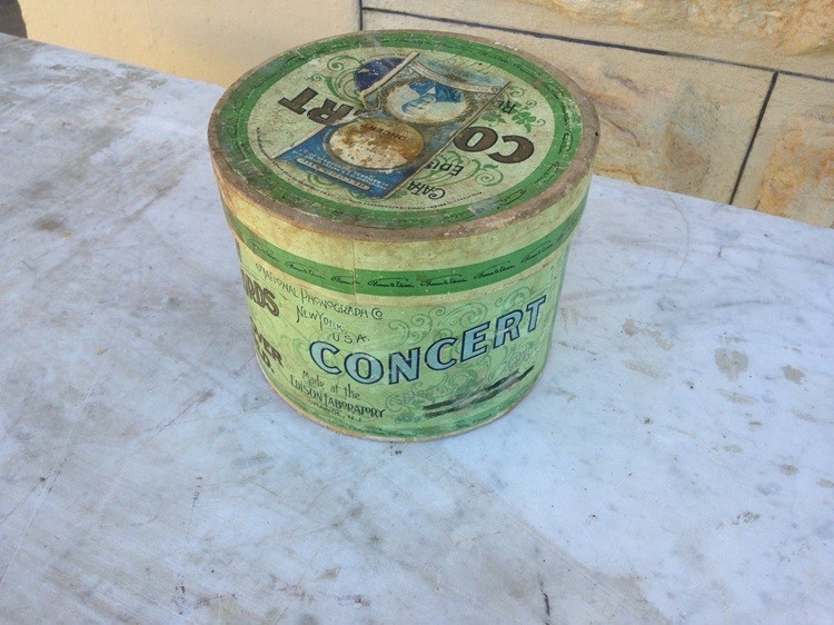 RARE Edison 5 inch Concert Cylinder Phonograph Record ( gramophone reel ...