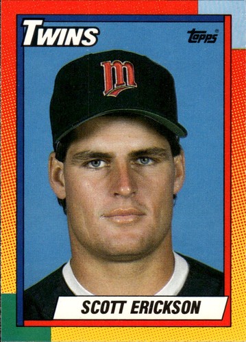 1990 Topps Traded #29T Scott Erickson Minnesota Twins Rookie | eBay