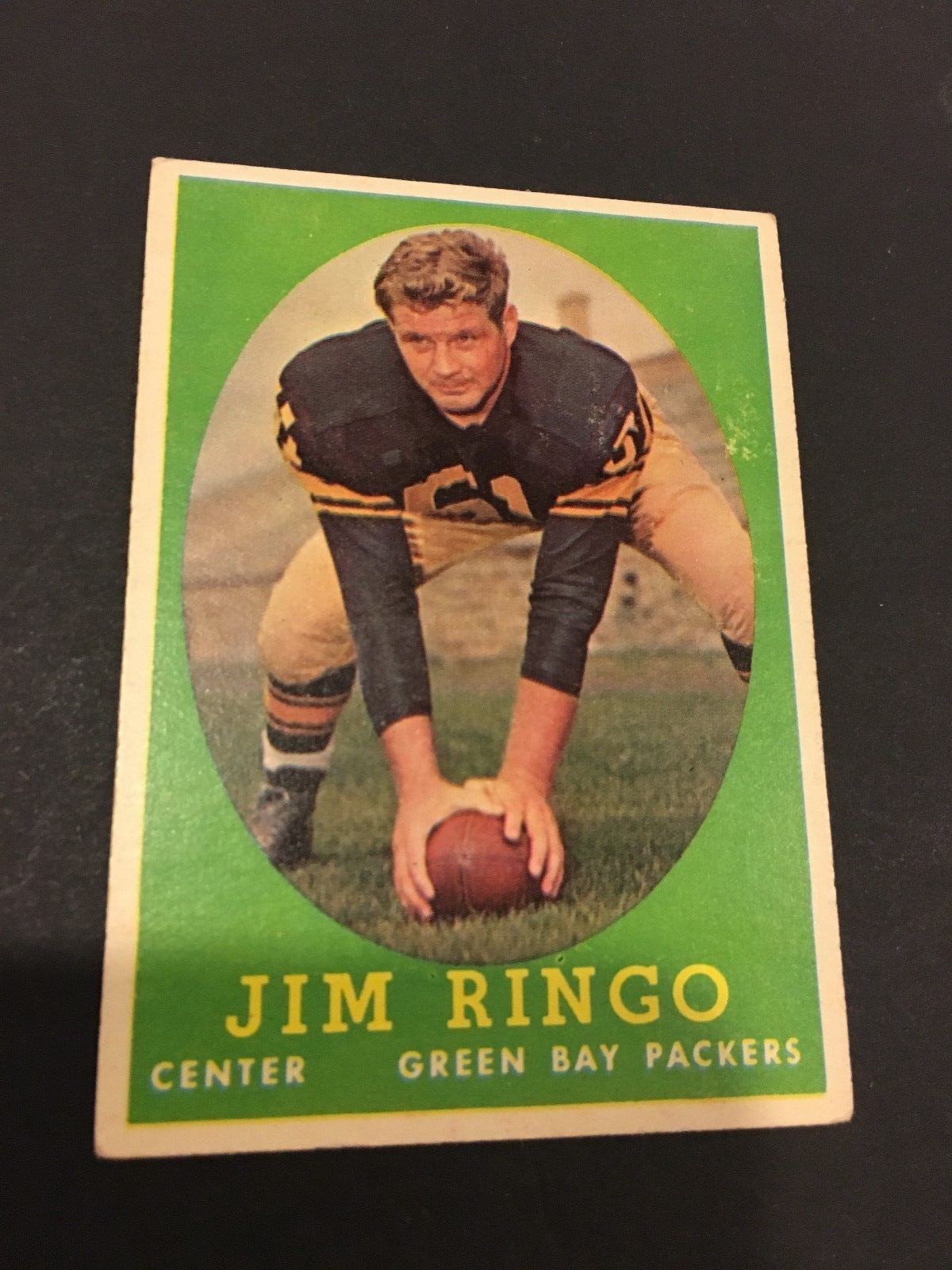 1958 TOPPS #103 JIM RINGO GREEN BAY PACKERS FOOTBALL CARD NM | eBay