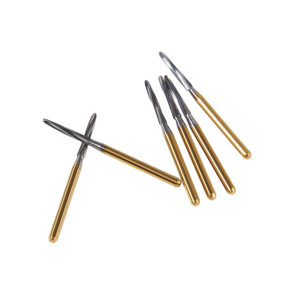 Dental Zekrya Tungsten Carbide Bone Cutters Finishing Burs FG Burr 25 ...