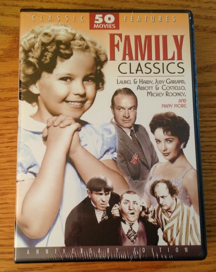Family Classics 50 Movie Pack (DVD, 2004, 12-Disc Set) for sale online ...