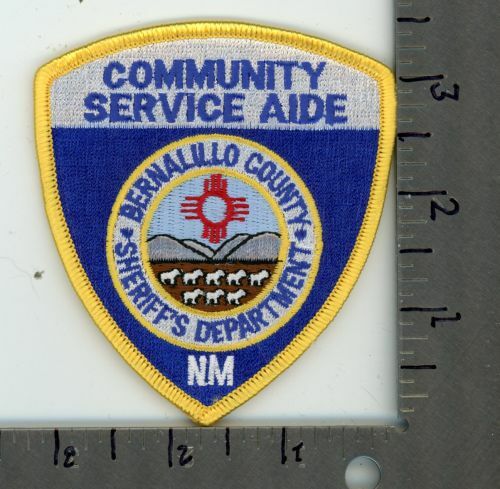 NEW MEXICO NM BERNALILLO COUNTY SHERIFF COMMUNITY SERVICE AIDE POLICE ...