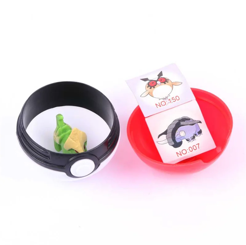 12 Pcs/ Set Pocket Ball Monster Figures Model Toys Pocket Poke Ball ...
