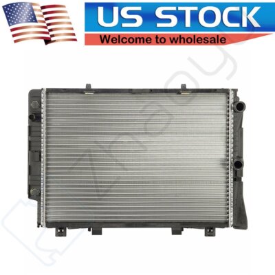 Replacement Aluminum Radiator For 96-99 Mercedes-Benz S320 3.2L L6 Fits ...
