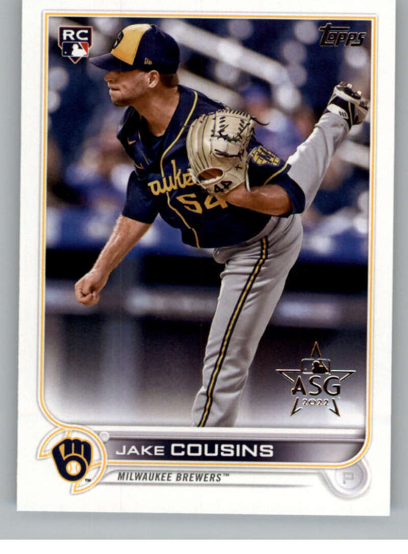 Jake Cousins RC 2022 Topps Factory Sets All-Star Game #20 ROOKIE MLB Br ...