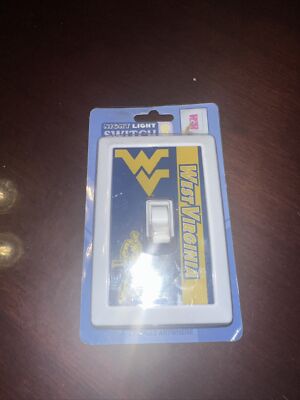 WVU WEST VIRGINIA - Night Light - Light Switch Plate With LED Night ...