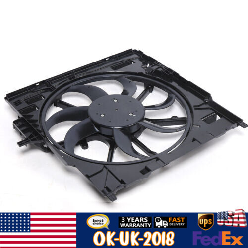 Electric Radiator Condenser Cooling Fan Replacement for BMW X5 E70 2007 ...