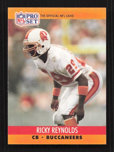 Ricky Reynolds 1990 Pro Set Tampa Bay Buccaneers #658 | eBay