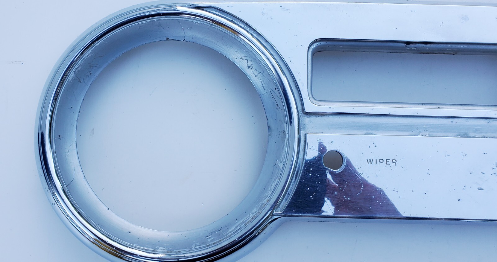 OEM 1952 1953 Hudson Hornet Wasp Chrome Dashboard Speedometer Bezel ...