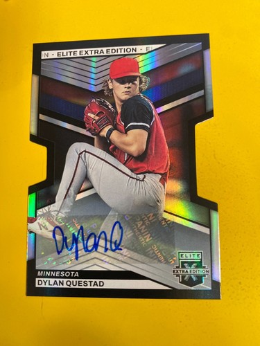 RS22850 2023 Elite Extra Edition Die-Cut AUTO #112 Dylan Questad #07/ ...