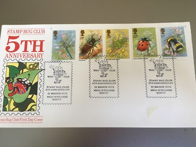 GB STAMPS RARE FIRST DAY COVER 1985 INSECTS STAMP BUG CLUB | eBay UK