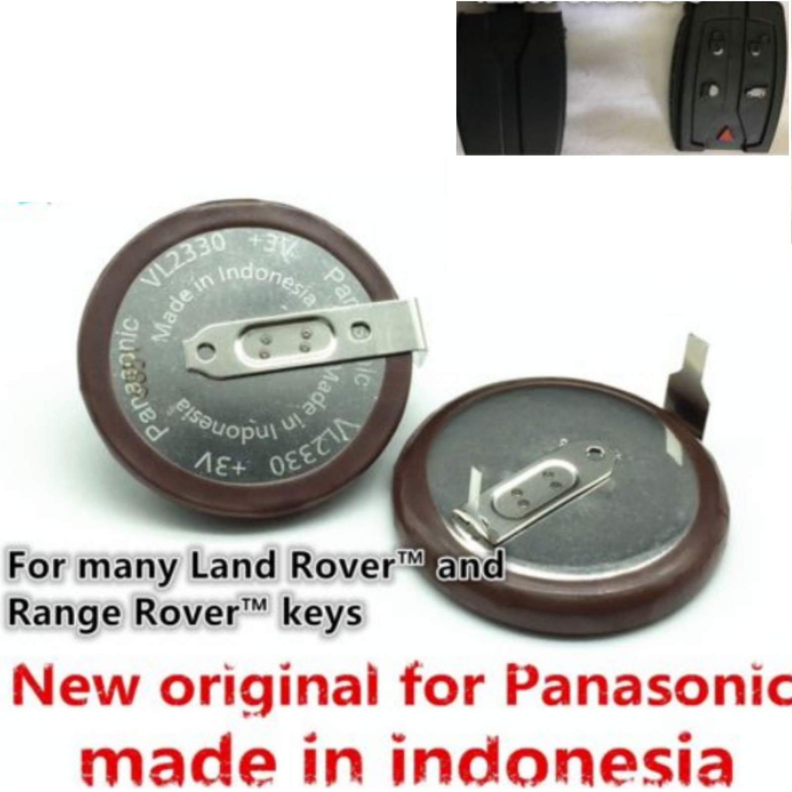 VL2330 Rechargeable Battery for FORD TRANSIT MK7 CONNECT BLUE KEY FOBS ...