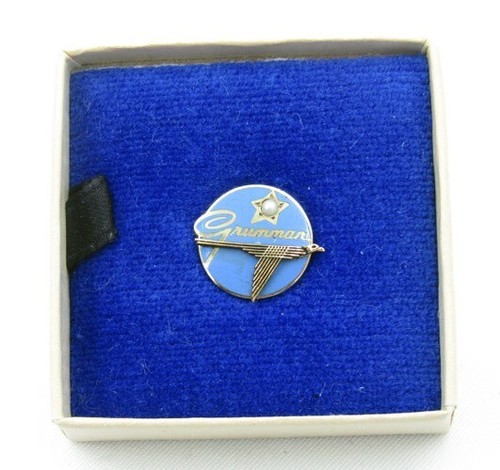 Grumman 5 year service pin - 10K | eBay