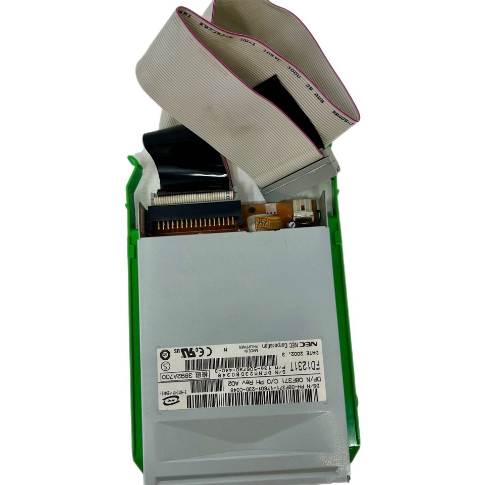 NEC FD1231T Internal 3.5in Floppy Disk Drive w/Data Ribbon w/13 -3.5 ...