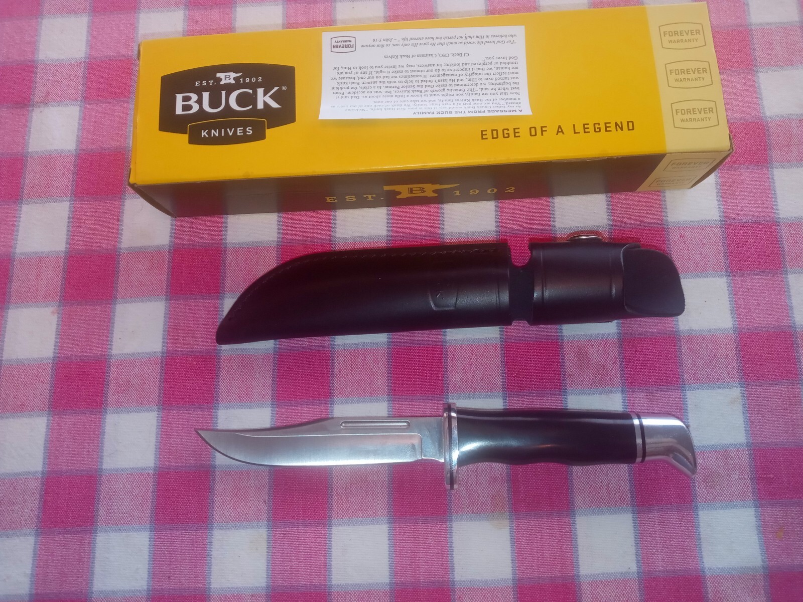 Buck 117 Brahma Knife - 420HC Steel | eBay