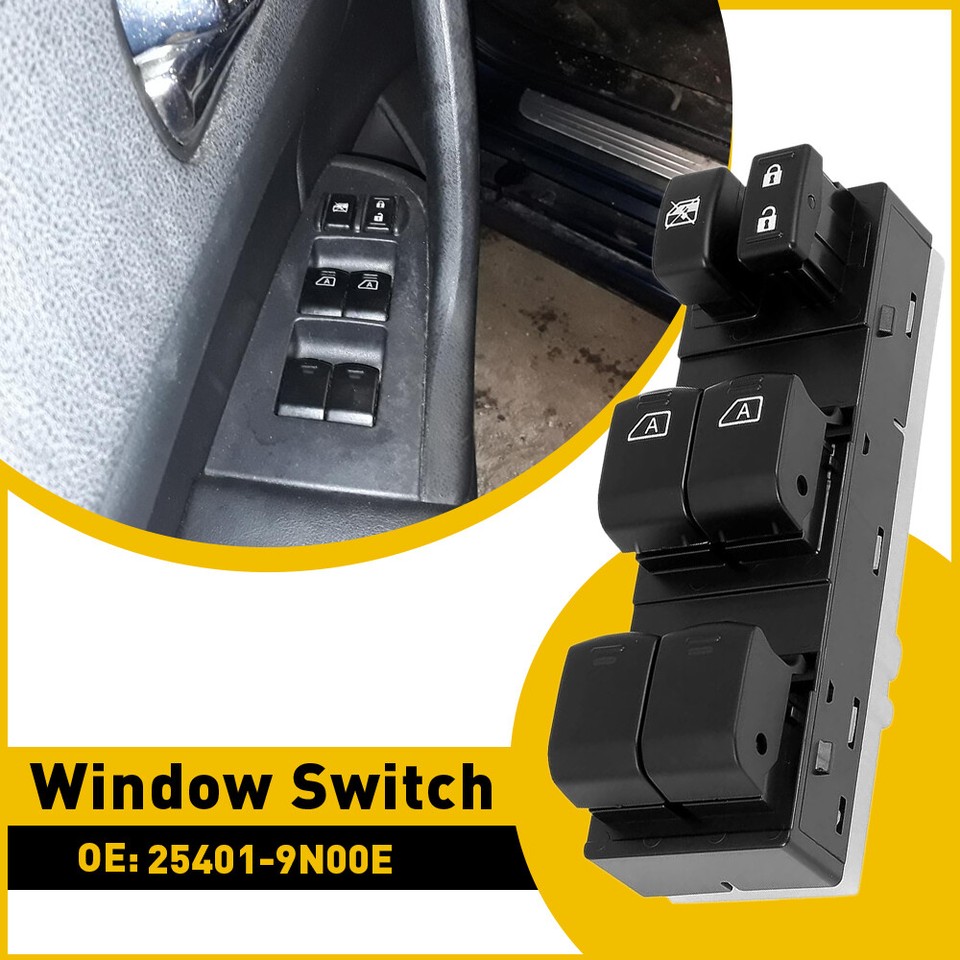 Master Window Control Door Power Switch For 2009-2014 Nissan Maxima ...