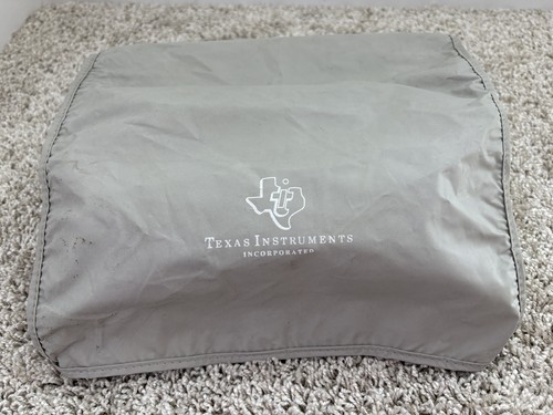 Vintage Light Gray Dust Cover for Texas Instruments Desktop Calculator ...