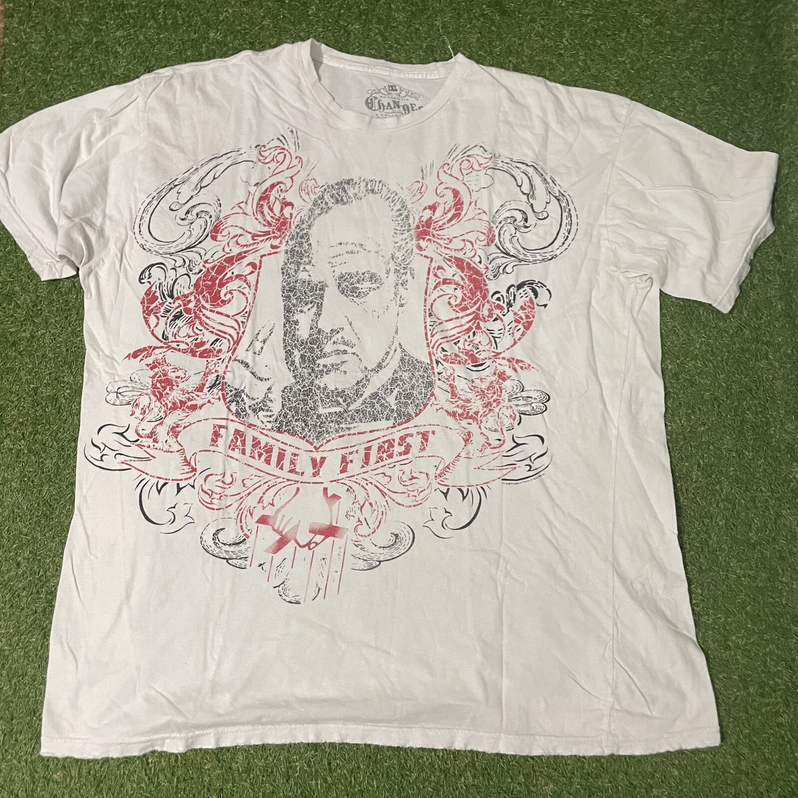 2007 The Godfather Family First T Shirt Changes White… - Gem