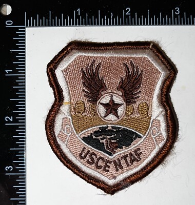USAF US Air Force Central Command Desert USCENTAF HOOK & LOOP Patch | eBay