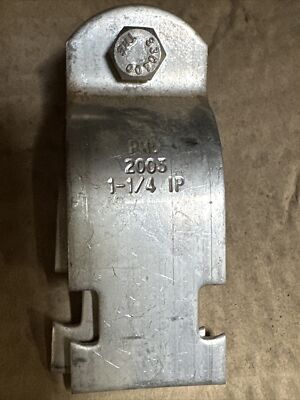 Rigid Strut Strap 1-1/4" Stainless Steel SS NEW | eBay