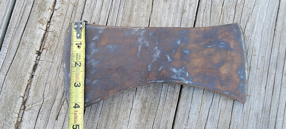 Vintage Antique Double Bit Axe Head 10 Inch 3 Pound 11 Oz Flared Bit No ...