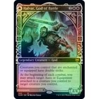 FOIL HALVAR, GOD OF BATTLE (SHOWCASE) Kaldheim KHM Magic MTG MINT CARD ...