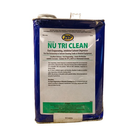 ZEP Selig NU TRI CLEAN 874201 Solvent Based Cleaner/Degreaser 128oz ...
