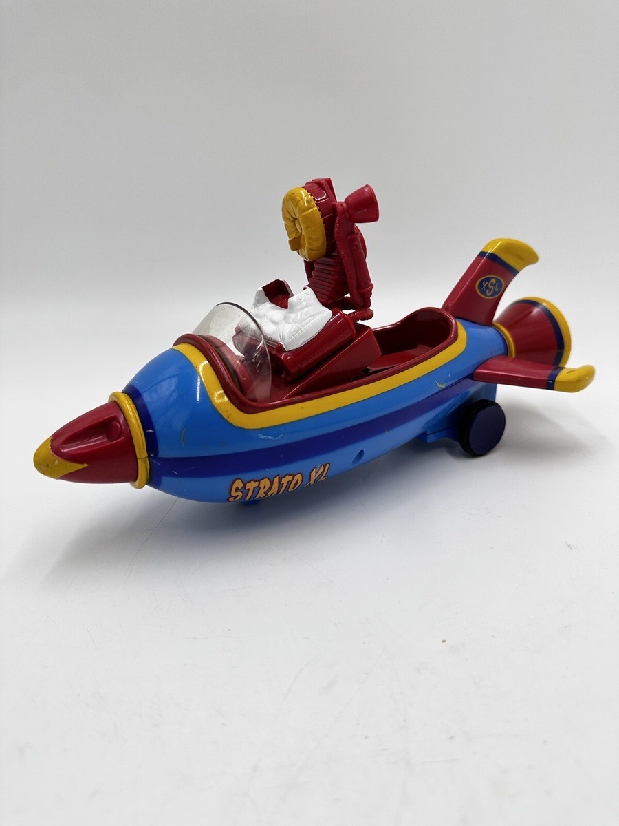 Jimmy Neutron Boy Genius Strato Xl Rocket Toy Mattel Jimmy Neutron