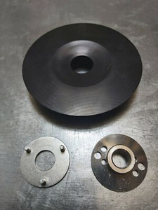 M14 115mm Angle Grinder Plastic Backing Pad for Abrasive Sanding Fibre ...