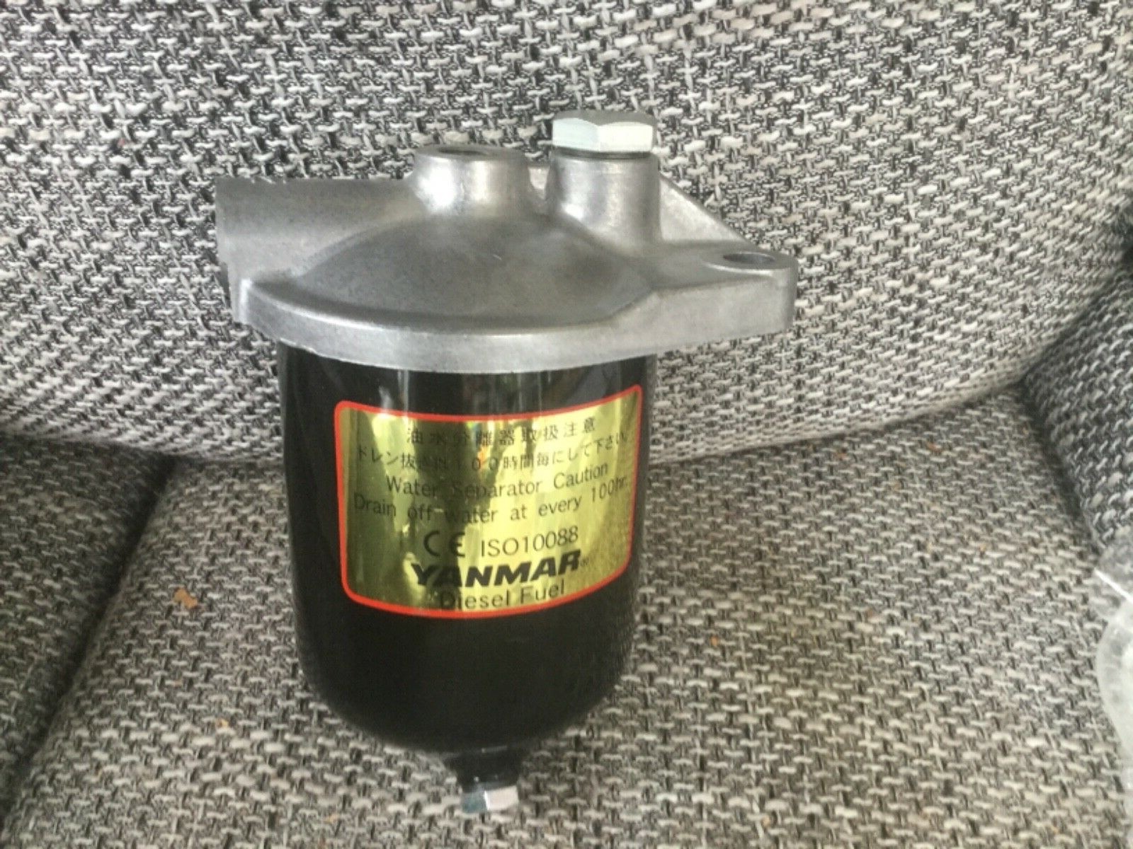 YANMAR FUEL FILTER / WATER SEPARATOR # ISO10088 DIESEL FUEL BOOT ...