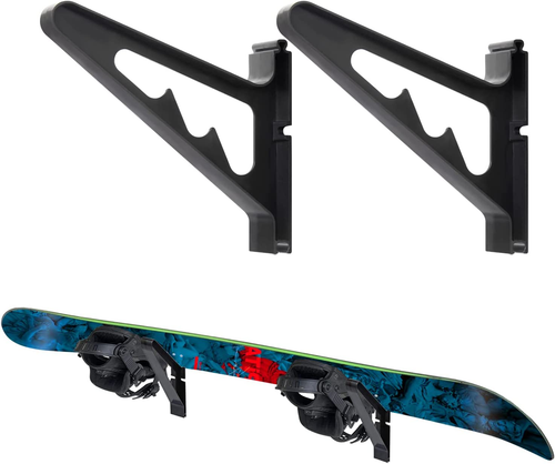 Snowboard Wall Mount Display Rack,Adjustable Storage Layers Space ...