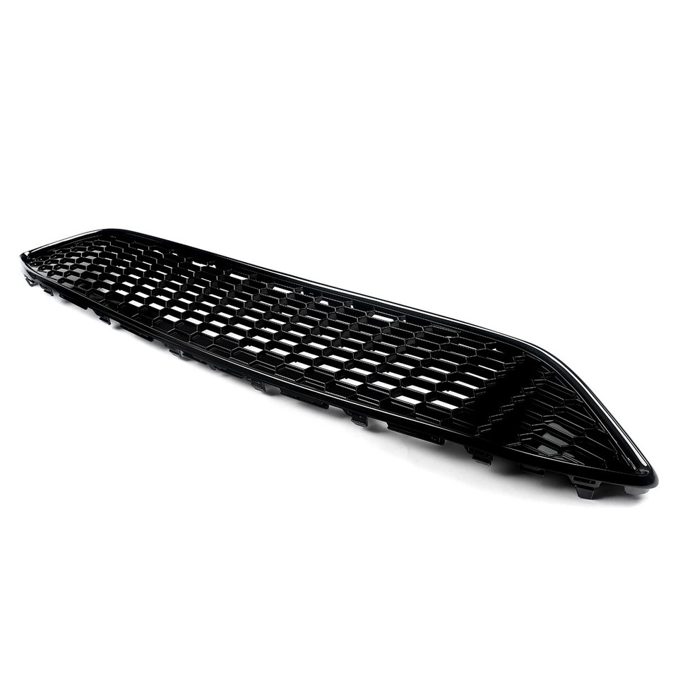 Black Front Upper Bumper Mesh Grille Fit For 2015-2018 Ford Focus S SE ...