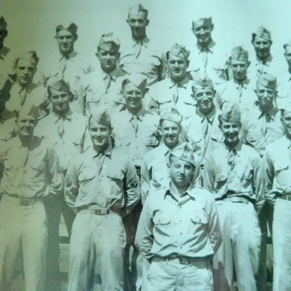 WWII 1944 PANORAMIC PHOTO SERVICE CO. 25TH TANK BATTALION CAMP CAMPBELL ...