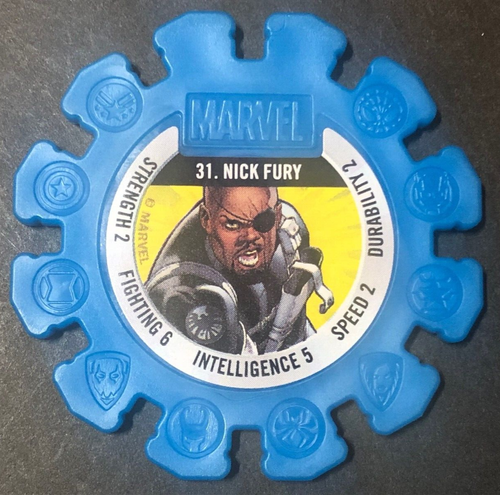 Woolworths Marvel Hero Disc Nick Fury #31 2 | eBay