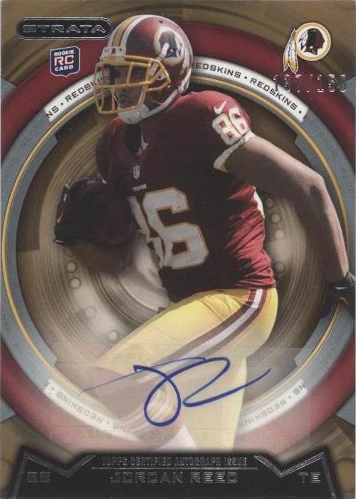 2013 Topps Strata - Jordan Reed #147 Bronze Autographs /150 (AU, RC ...