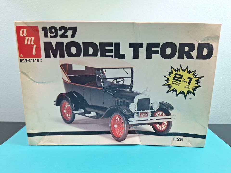 Revell AMT Ertl Monogram MPC 1/25 Scale Model Part 1927 Ford T Custom ...
