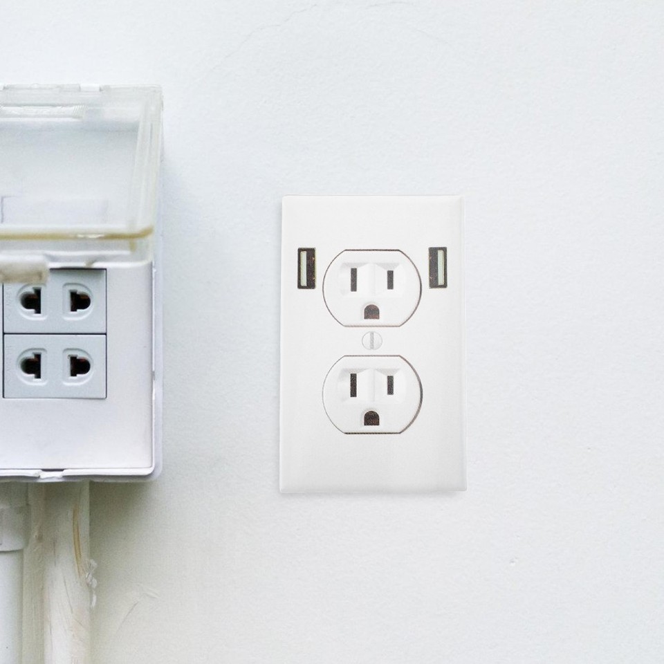 20 Pcs Prank Stuff Wall Plug Plates for Outlets Electric Fan Sticker ...