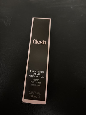 FLESH Pure Flesh Liquid Foundation MERINGUE 03 Warm YELLOW Fair Skin ...