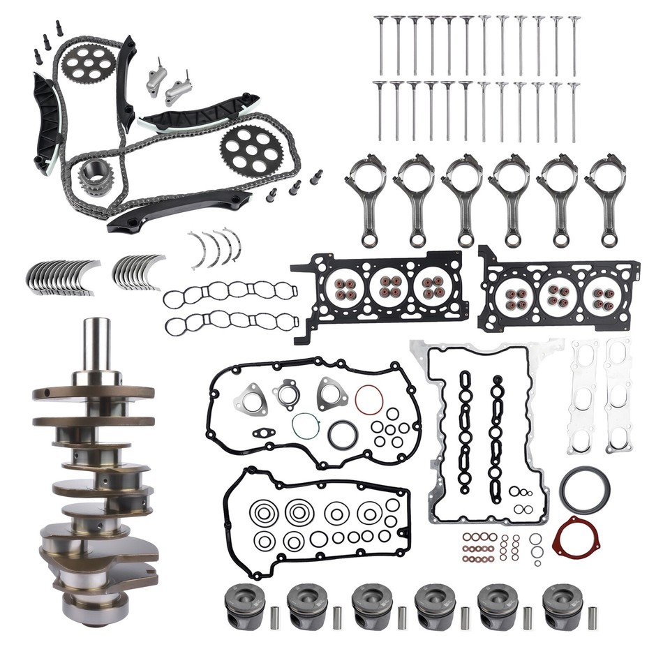 Engine Rebuild Kit Crankshaft Rods Timing For Jeep Ram 1500 3.0L V6 ...