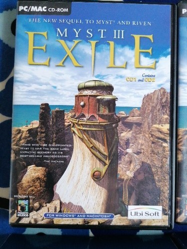 Myst III (Windows +Mac) COMPLETE in Box. All Discs, Manuals And Cases ...