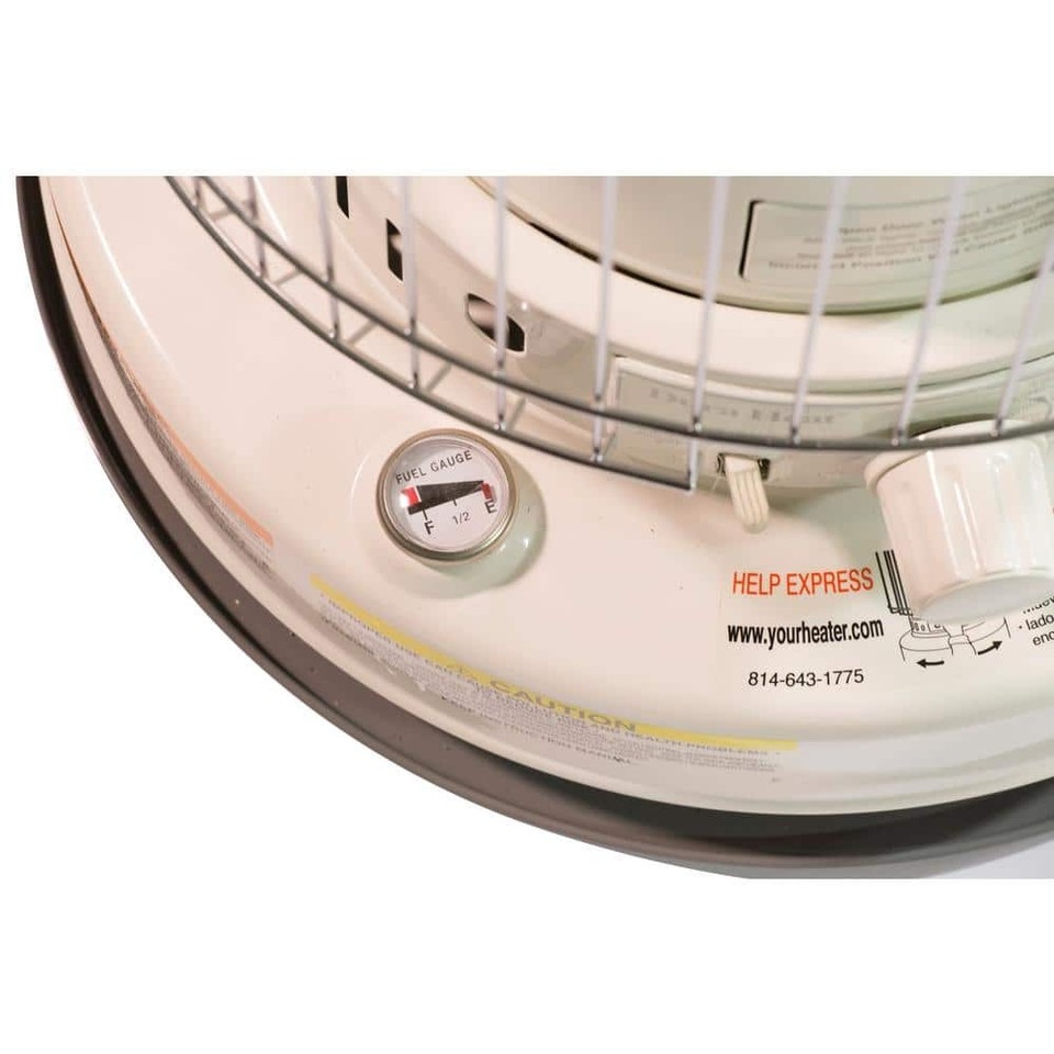 DuraHeat Portable Convection Kerosene Heater Provides 23,800 Btu's of ...