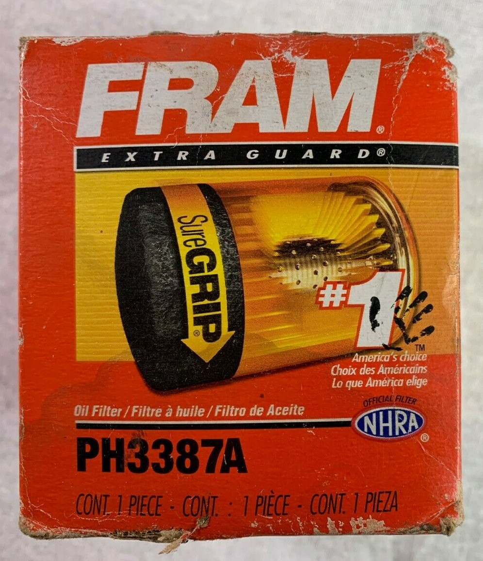 Engine Oil Filter-Extra Guard Fram PH3387A | eBay