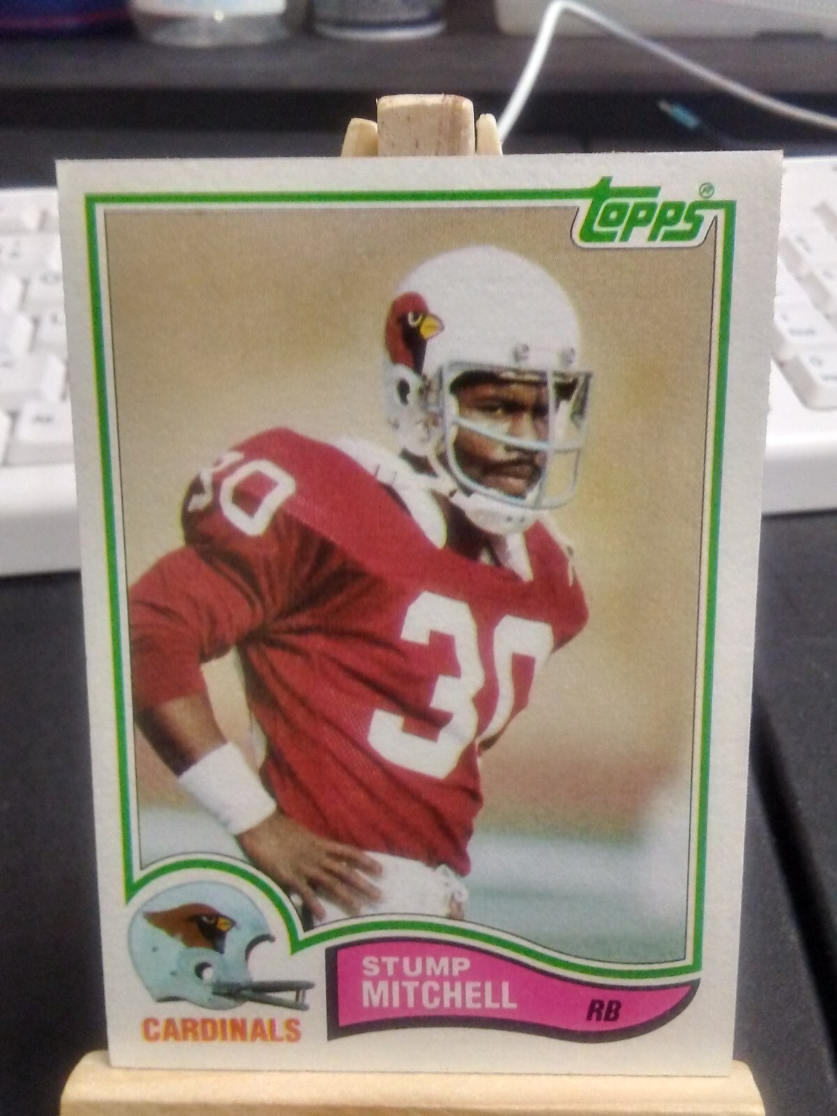 1982 Topps #472 ROOKIE RC Stump Mitchell St.Louis Cardinal/ The Citadel ...