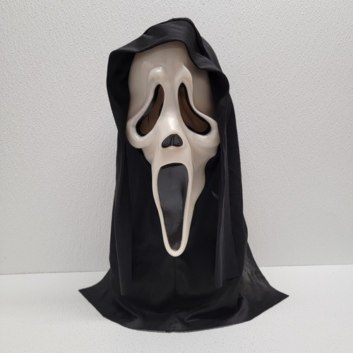 Easter Unlimited Fun World Scream Ghost Face Mask Glows Halloween 9206 ...