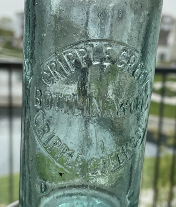 SUPER CRIPPLE CREEK BOTTLING WORKS COLORADO HUTCH SODA | eBay